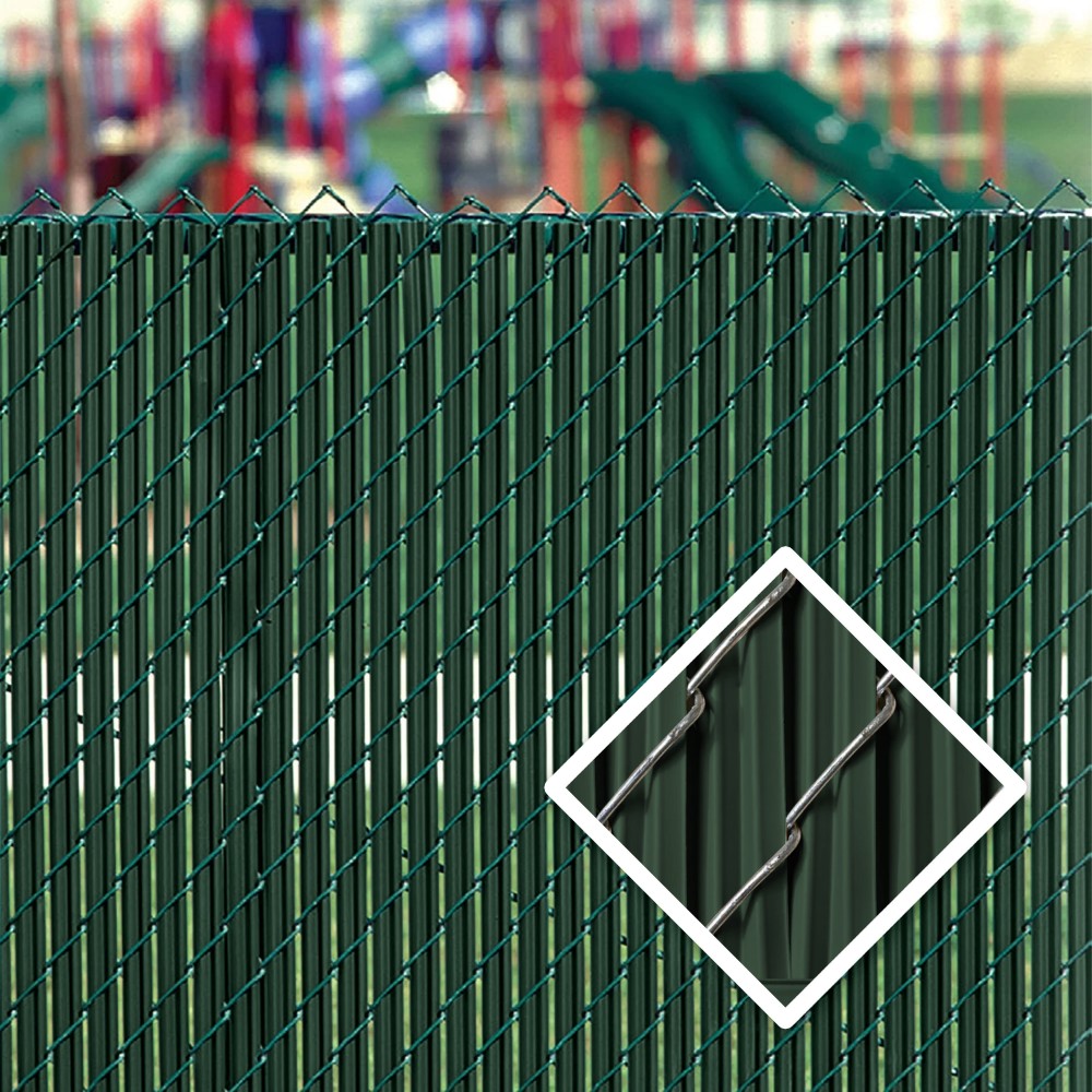 Pexco 3' LiteLink Vinyl Privacy Slat for 2" and 2 1/4" Chain Link Mesh ...