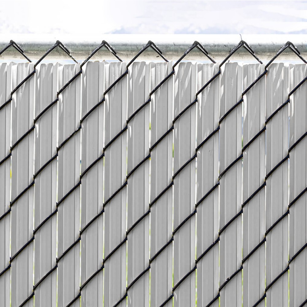 Ultimate Slat 3' High Privacy Slats for Chain Link Fence (Gray ...