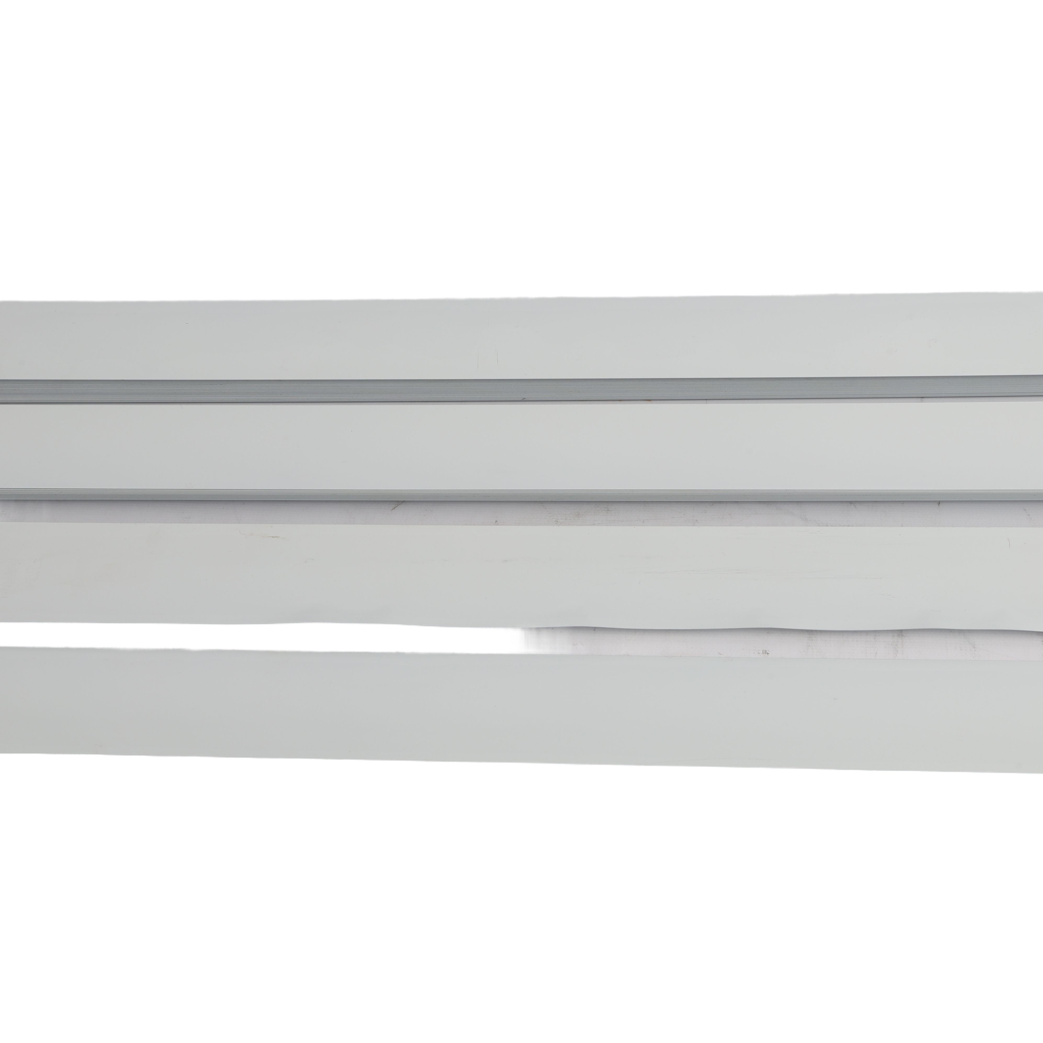 4' Chain Link Fence Aluminum Privacy Slats (White) | Privacy Slat King