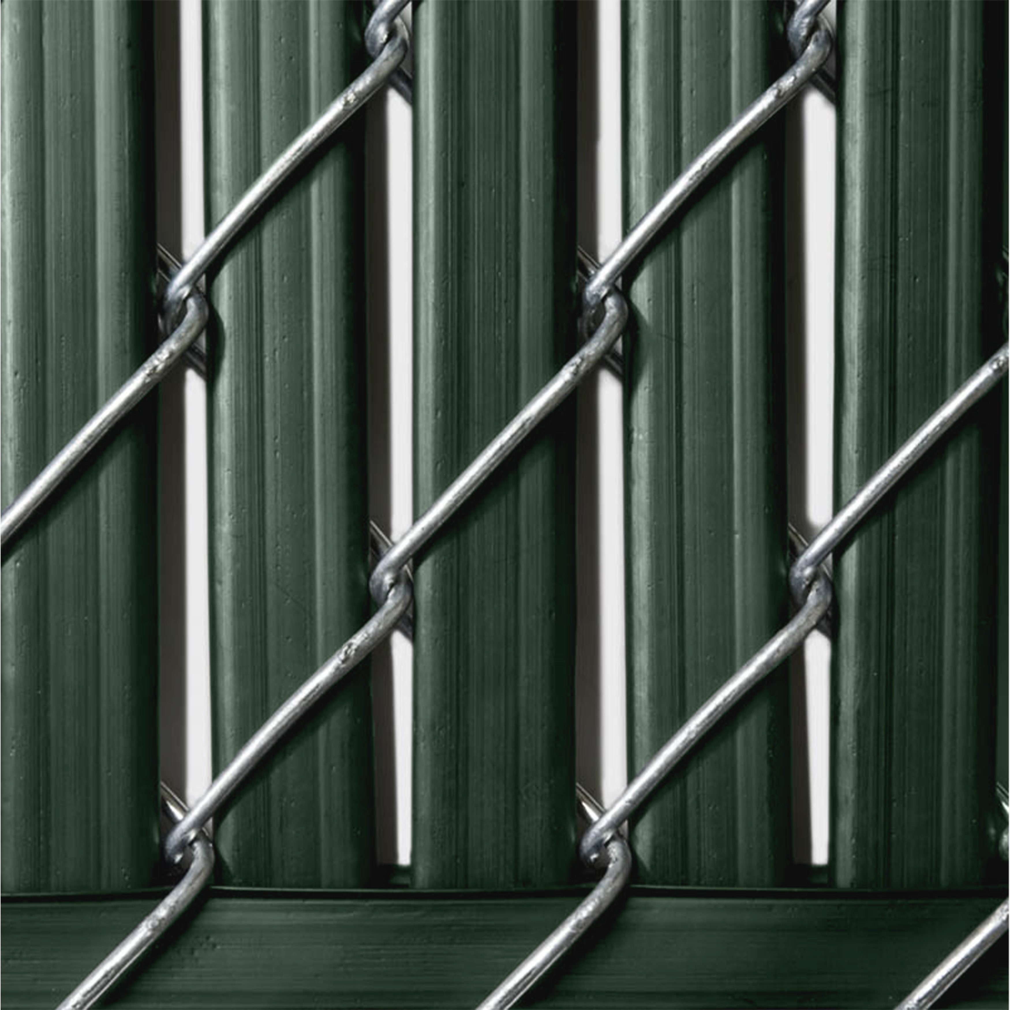 Pexco 10' Bottom Locking Vinyl Privacy Slat for 2" Chain Link Mesh ...