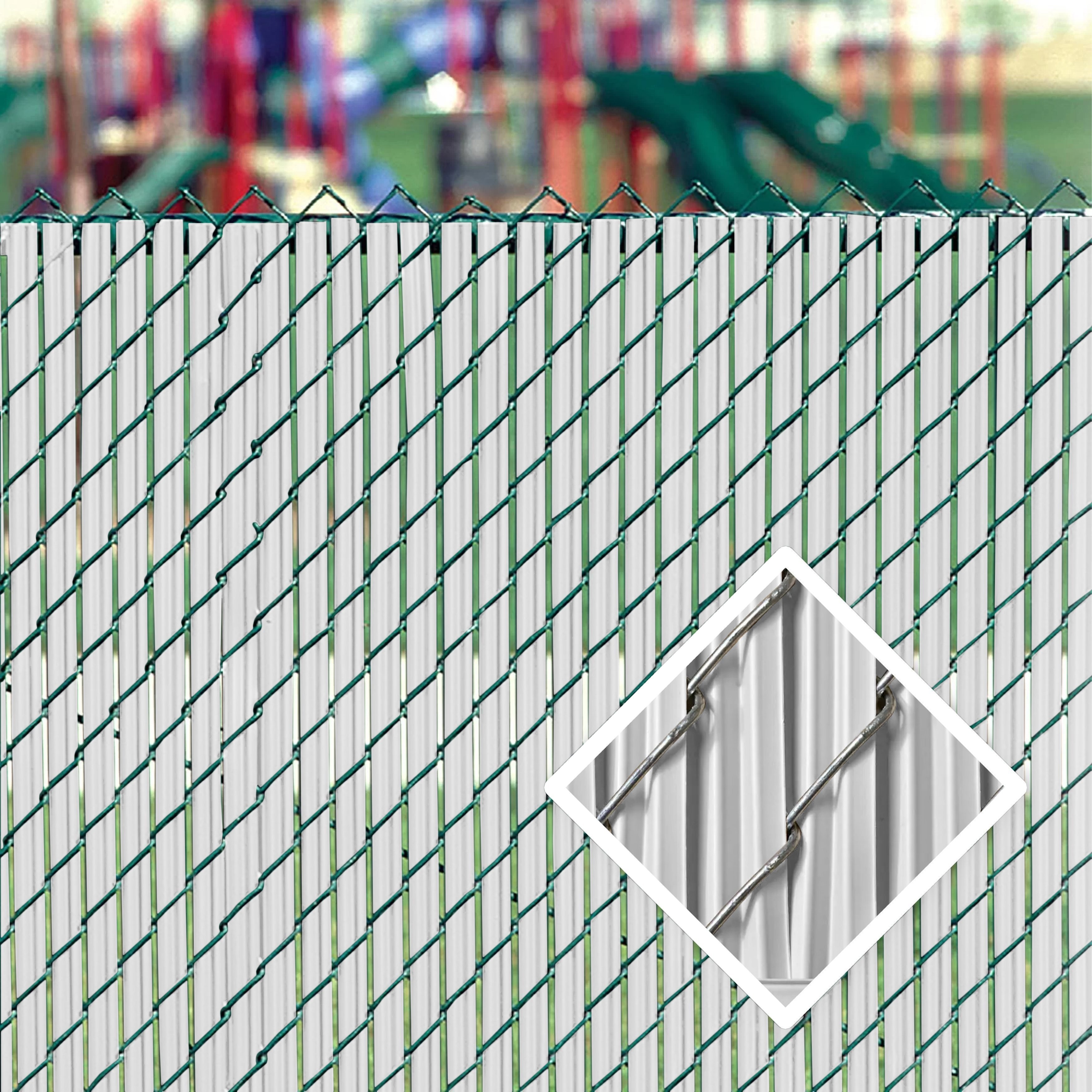 Pexco 5' LiteLink Vinyl Privacy Slat for 2" and 2 1/4" Chain Link Mesh ...