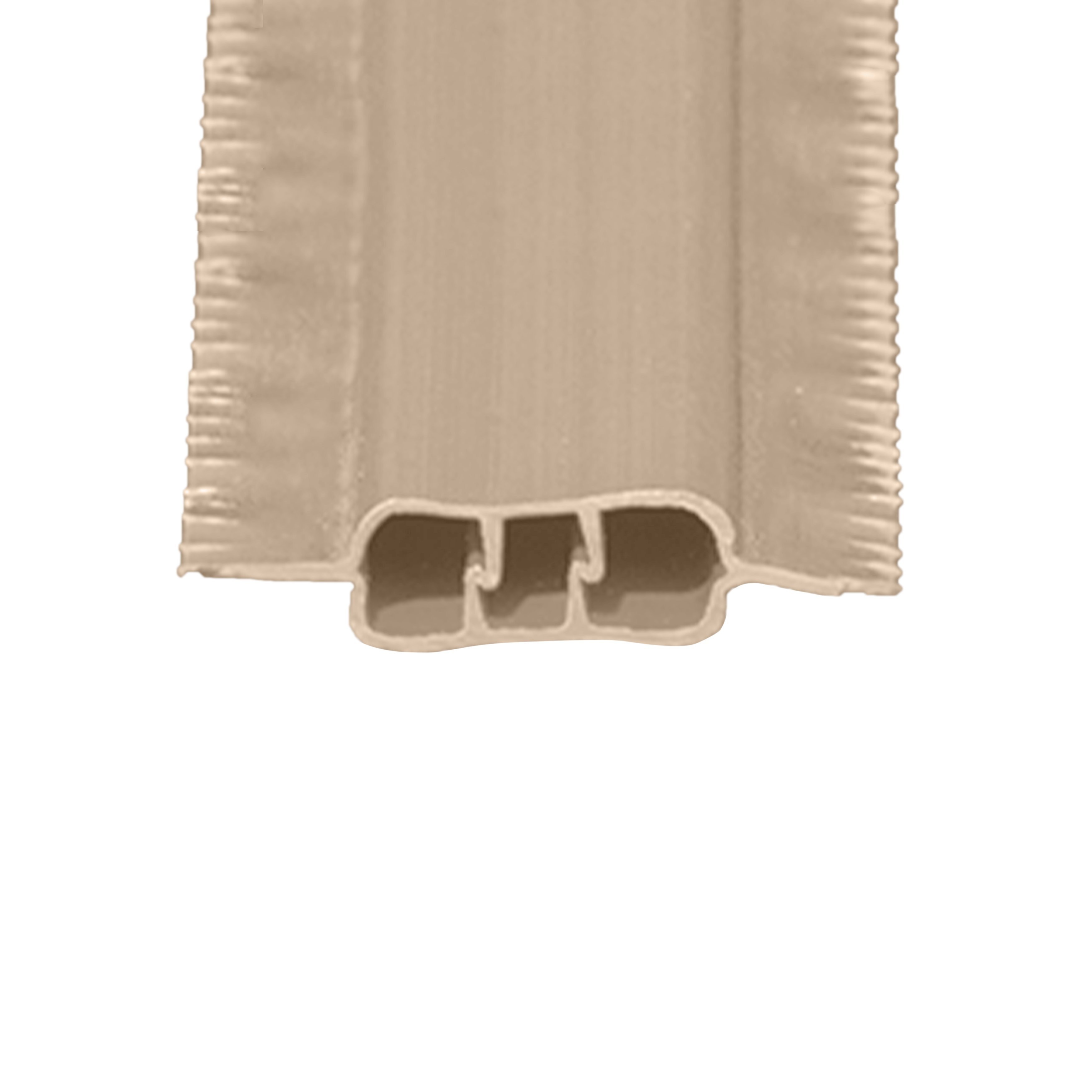 PDS 3' Chain Link Fence Winged Slat Privacy Slats (Beige) | Privacy ...