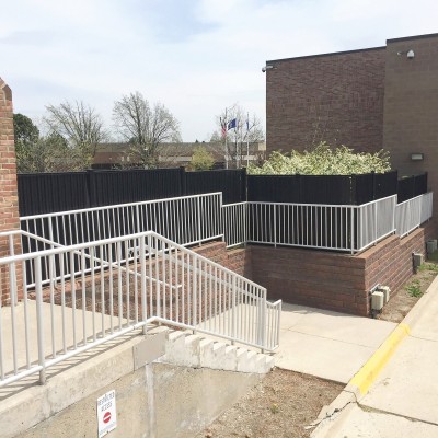 6' Ornamental Fence Privacy Slats Kit For 5/8" Sq. Pickets (25 Slats ...