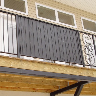 6' Ornamental Fence Privacy Slats Kit For 5/8" Sq. Pickets (25 Slats ...